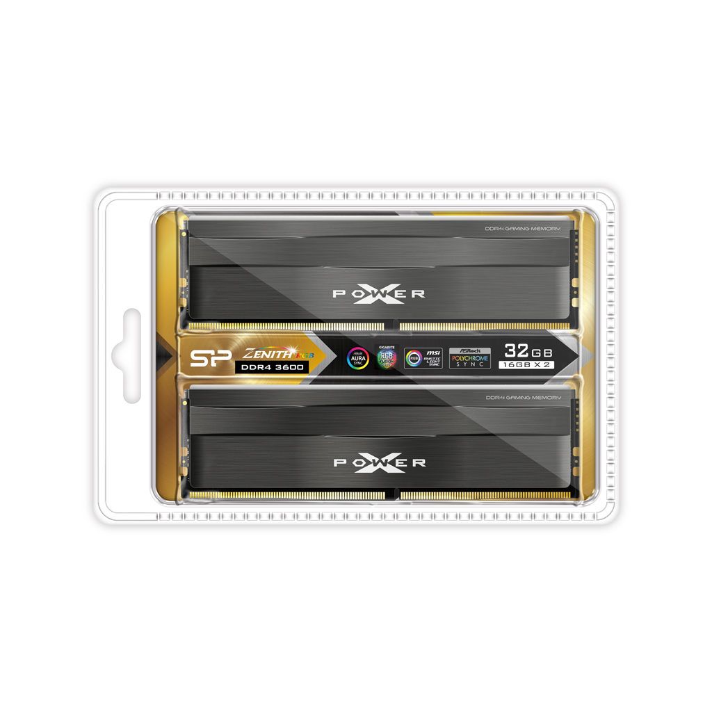 Silicon Power RAM DDR4 PC Gaming รุ่น XPOWER Zenith RGB 8GB/16GB/32GB ...