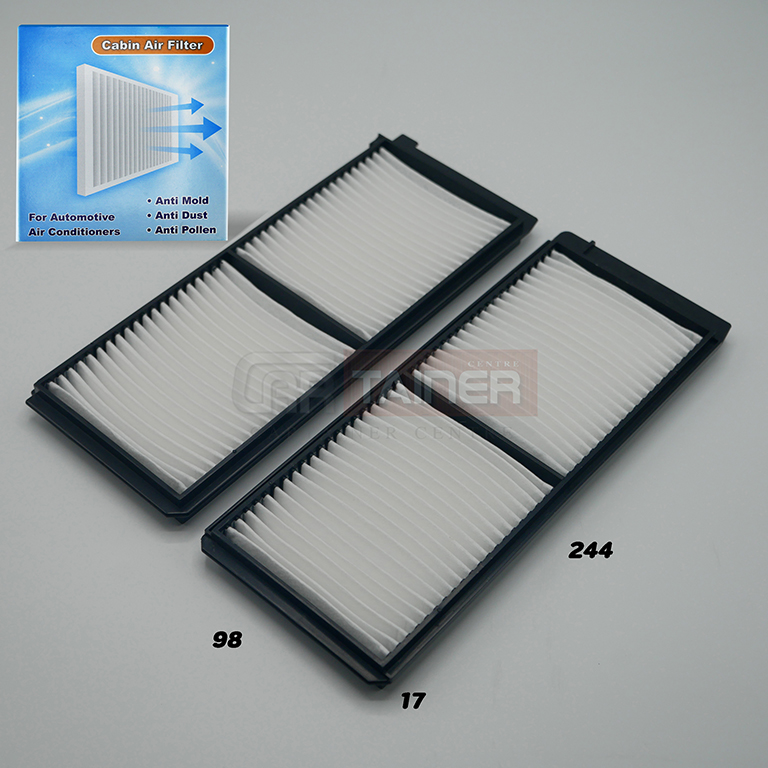 กรองแอร์ MAZDA 2 ปี10-14 FORD FIESTA ทุกรุ่น ไส้กรองแอร์รถยนต์ 1กล่องมี ...