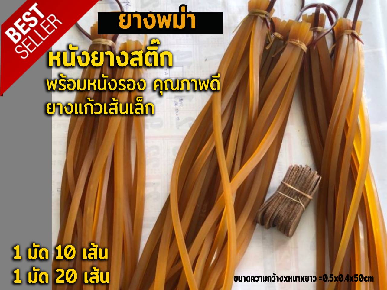 หนังยาง ยางแก้วเส้นเล็ก หนังยางสติ๊ก พร้อมหนังรอง ยางพม่า + ยางรอง ...