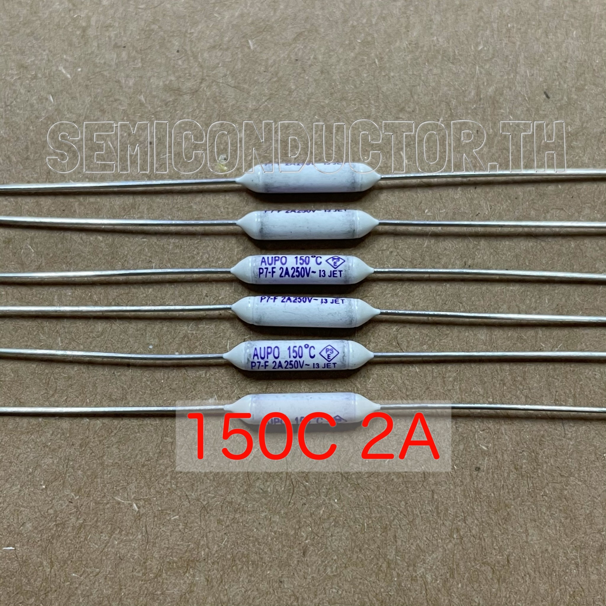 ฟิวส์พัดลม 145องศา 2 A ( แพ็ค5ชิ้น ) เทอร์โมฟิวส์ พัดลมแบบเหลี่ยม ฟิวส์พัดลม มีให้เลือก 2สี สี ...