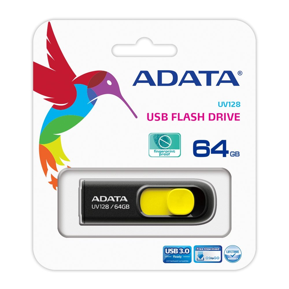 รับเงินคืนสูงสุด30เก็บคูปองลดสูงสุด 1500.-64 GB FLASH DRIVE ADATA C906 ...