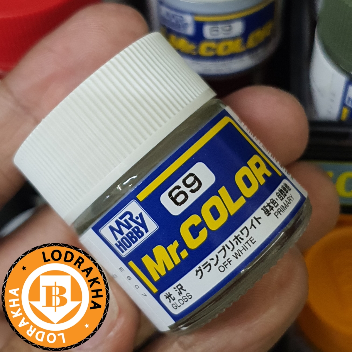 สีสูตรทินเนอร์ Mr.Color C69 Off White Gloss 10ml | Lazada.co.th