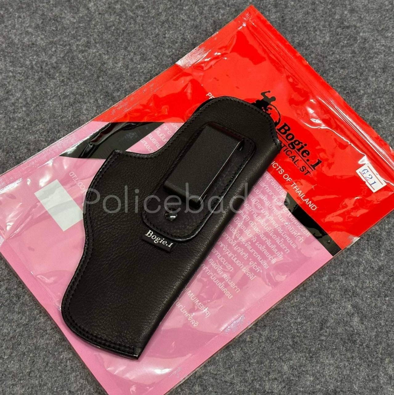 ซองปืนหนังชามัวร์พกใน Bogie1 แท้100% รุ่น sig p365 /p320/glock g19/g21/g26/cz rami/9-11 3นิ้ว ...