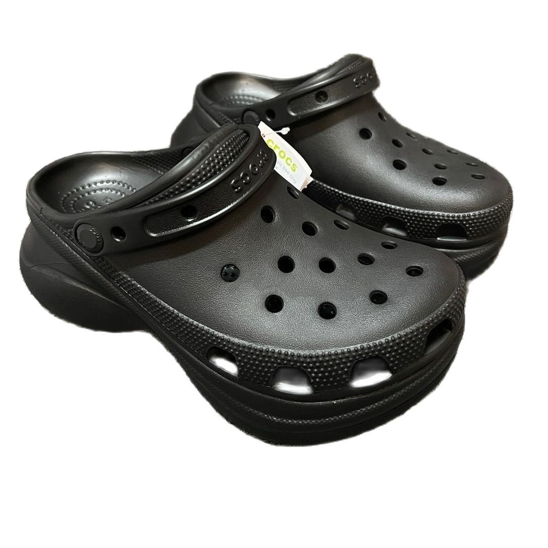 Crocs Platform Bae Clog //Buy1pair Free 4 Jibbitzs=100฿// รองเท้าส้นสูง ...