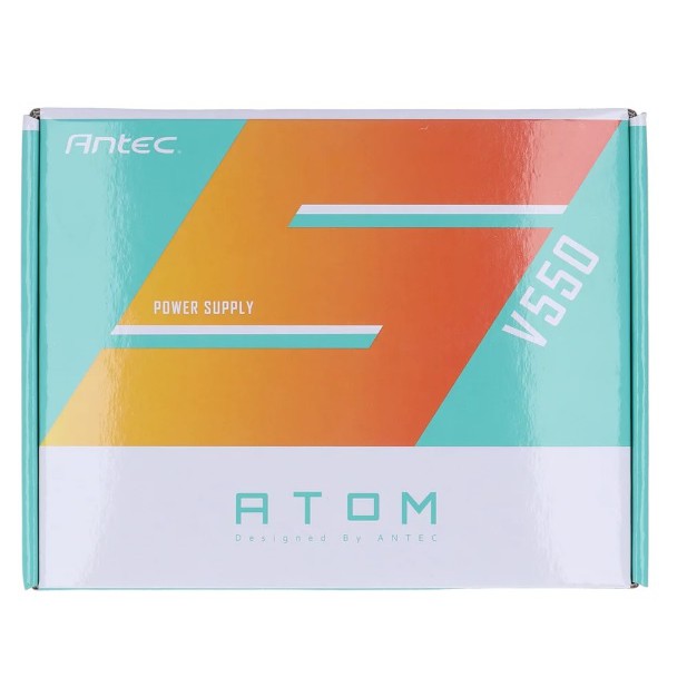 POWER SUPPLY (อุปกรณ์จ่ายไฟ) ANTEC ATOM V550 550W ประกัน 3ปีของแท้ ...