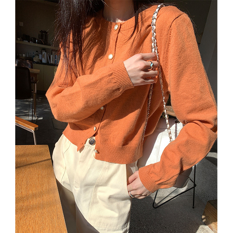 GAKKI เสื้อสเวตเตอร์ถักไหมพรมผู้หญิง เสื้อคาร์ดิแกนหญิง ผ้านิ่มใส่สบาย ฟรีไซส์ พร้อมส่ง 1545 ...