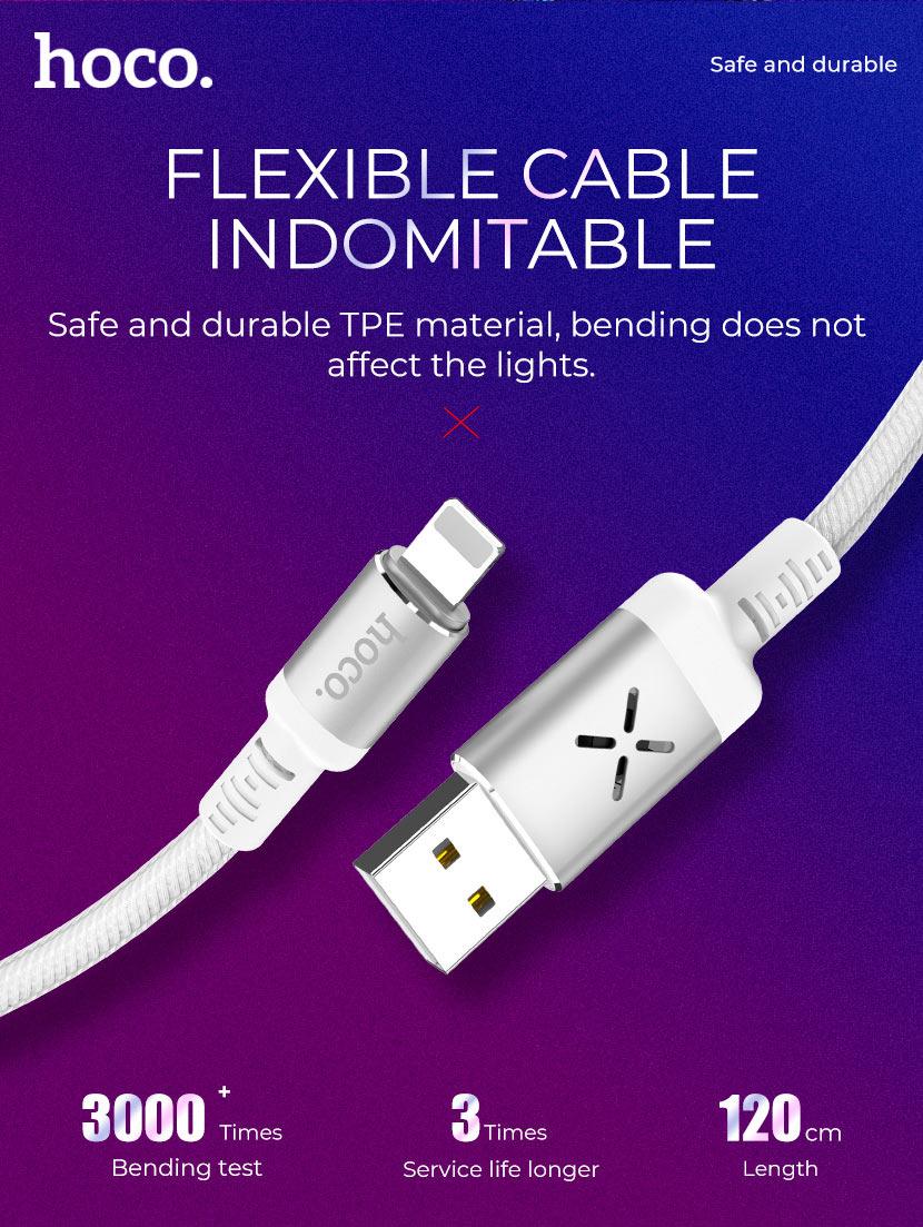 ของแท้ล้านสายชาร์จ ไนล่อนถักมีไฟ กระพริบตามจังหวะเสียงเพลง ชาร์จด่วนได้ ...