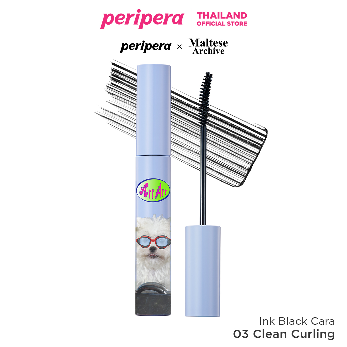 PERIPERA INK BLACK CARA (MALTESE VER) มาสคาร่า | Lazada.co.th