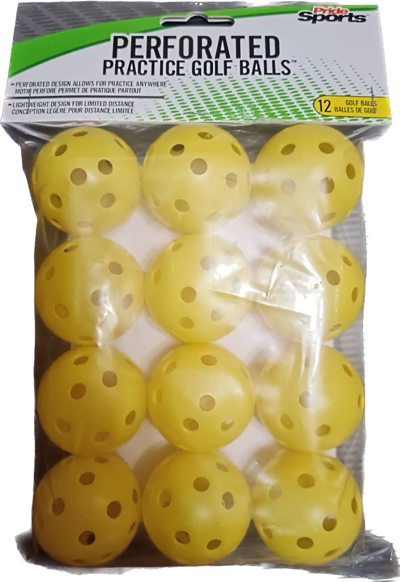 Practice Golf Balls Packs Of 12 Balls ลูกฃ้อมกอล์ฟ พลาสติก 12ลูก ...