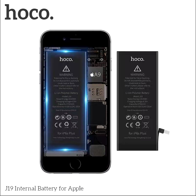 แบตเตอรี่ไอโฟน Batt iPhone 8 Plus Battery IPhone แบต มอก Hoco J19 รับ ...