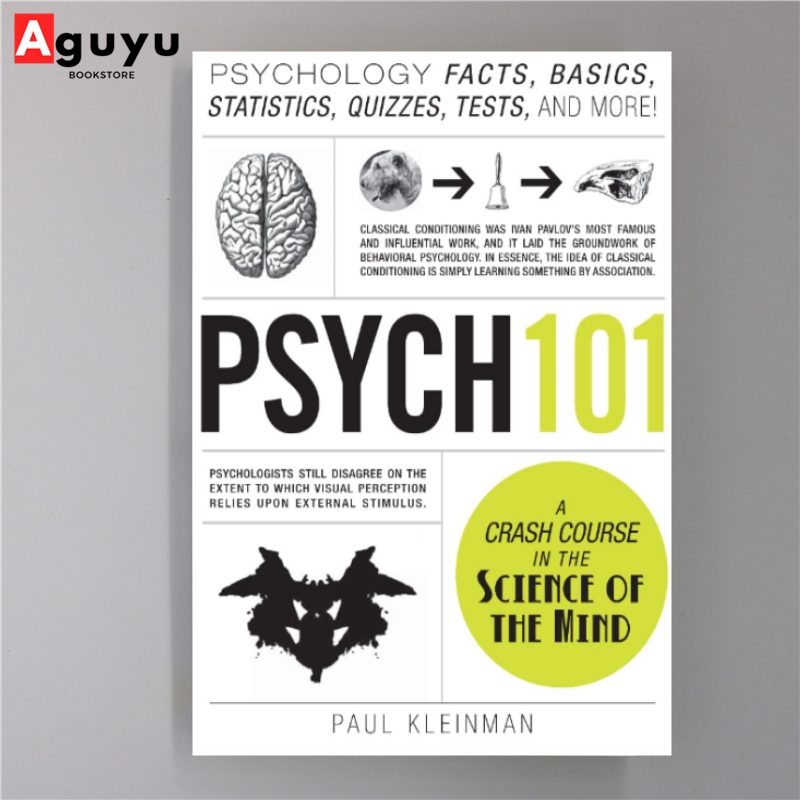 หนังสือภาษาอังกฤษAguyu-Psych 101 Psychology Facts Basics Statistics ...