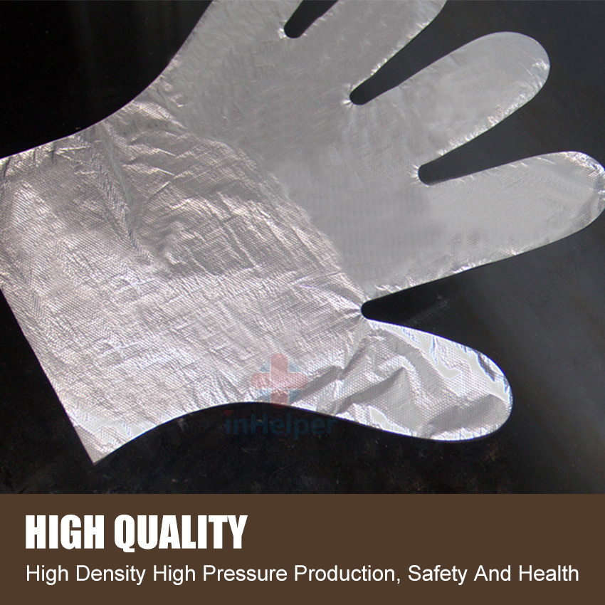 inHelper 100 ชิ้น ถุงมือพลาสติกใสอเนกประสงค์ ใช้แล้วทิ้ง Disposable ...