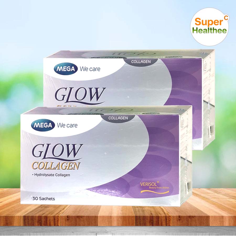 Mega we care glow collagen (pack2) 30ซอง เมก้า วีแคร์ โกล์ว คอลลาเจน ...