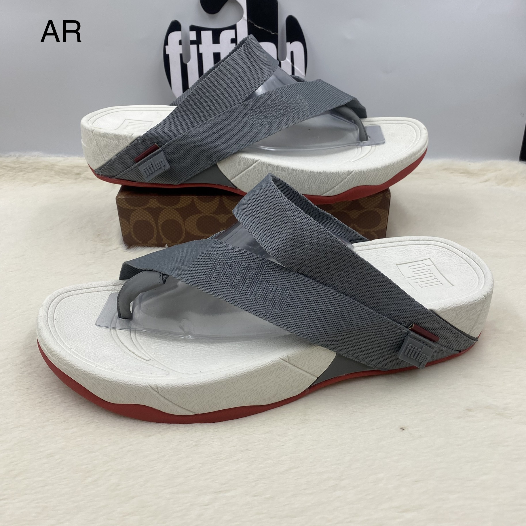 "รองเท้าแตะ Fitflop รองเท้าสุขภาพผู้ชายพื้นนุ่มใส่สบายเท้าสินค้าพร้อม ...