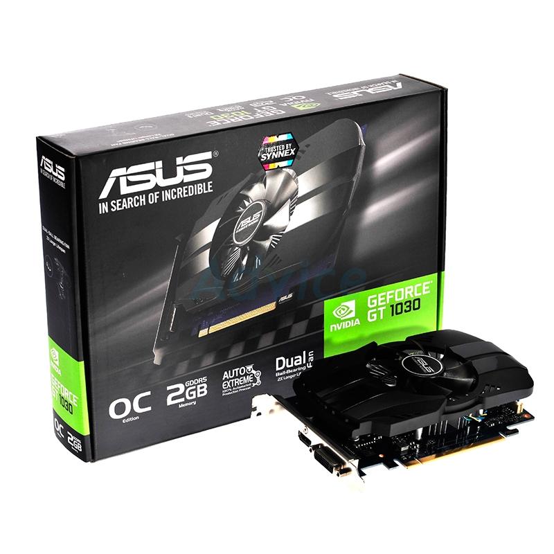 2GB GDDR5 GT1030 ASUS PH (( Graphic Cards )) - Info Wachara - ThaiPick