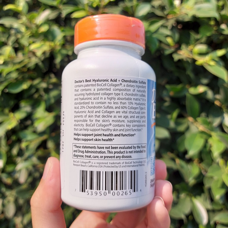 ไฮยาลูโรนิค คอลลาเจน Hyaluronic Acid + Chondroitin Sulfate with BioCell ...