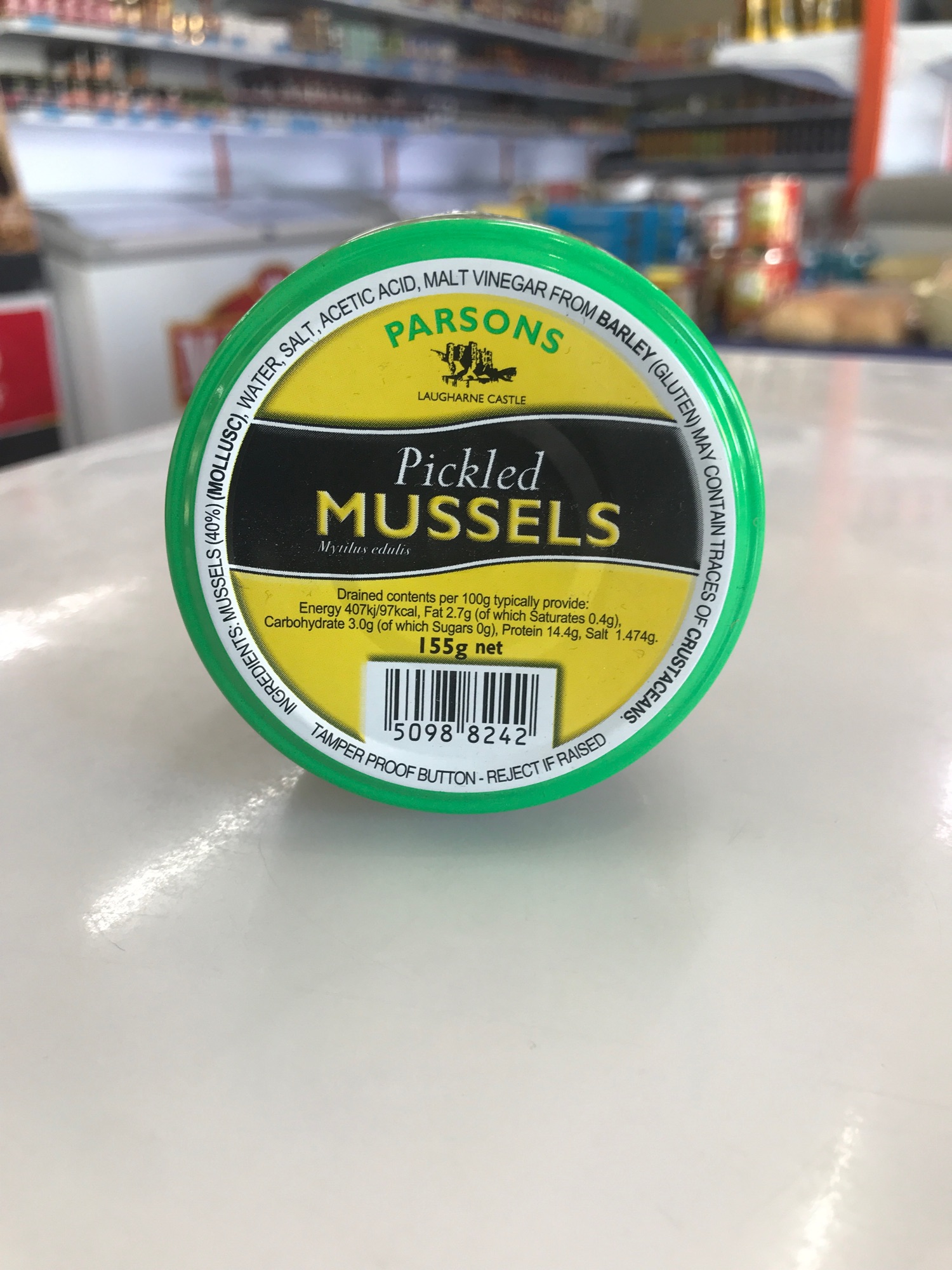 Parsons Pickled Mussels 155g | Lazada.co.th