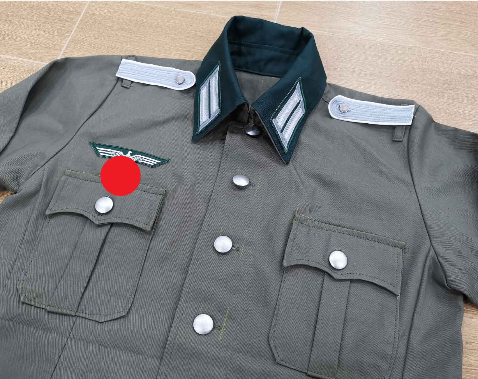 ชุดทหารเยอรมัน สงครามโลก เสื้อ กางเกง ติดยศตามรูป ทัพบก WW2 German M36 ...