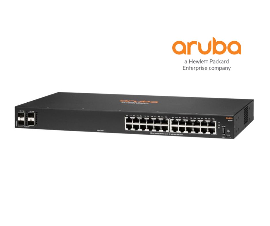 24 PORT - Aruba 6000 24G 4SFP Switch (R8N88A) สินค้าใหม่ มือหนึ่ง ...