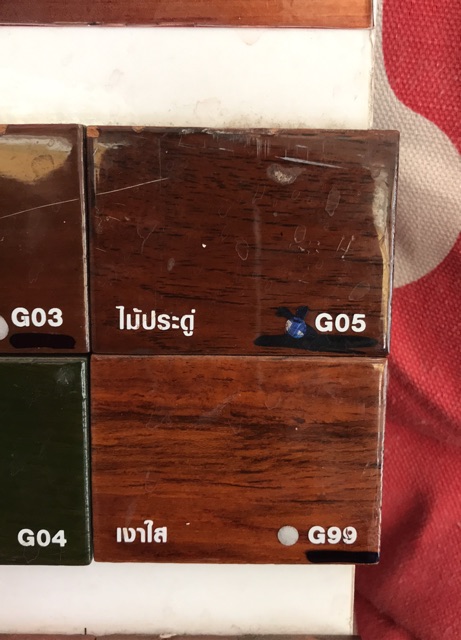 สีย้อมไม้ TOA wood Sn สีเบอร์ ชนิดด้านใส G99 M99 S99 D99หากต้องการเบอร์ ...