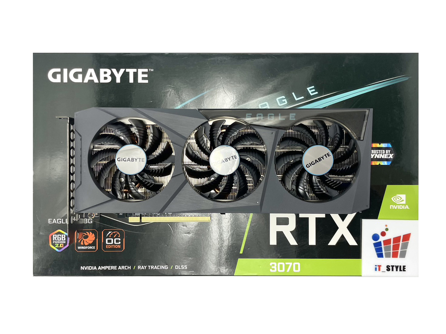 VGA (การ์ดจอ) GIGABYTE GEFORCE RTX 3070 EAGLE OC 8G ประกันศูนย์ไทย - iT ...