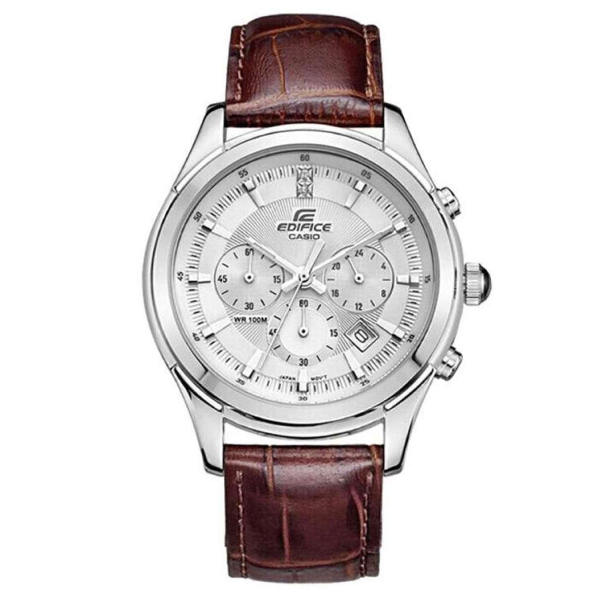 Casio simple fashion men's watch waterproof quartz men's watch black ...