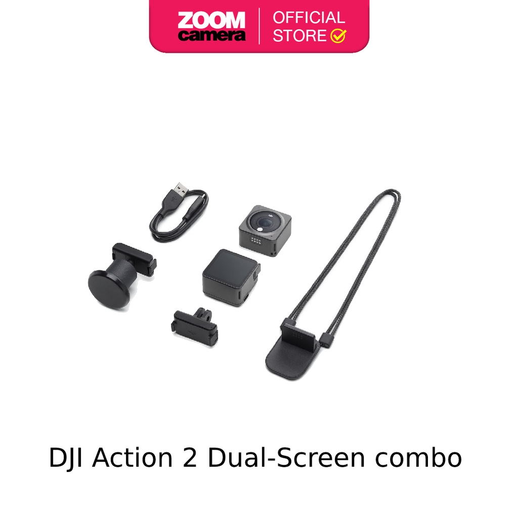 DJI Action 2 กล้องแอคชั่น (ประกันศูนย์) - ZoomCamera - ThaiPick