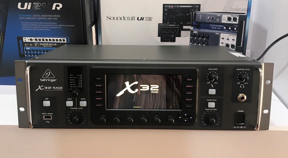 มิกเซอร์ดิจิตอล Behringer X32 Rack ของแท้ บูเซ่ 40 INPUT,25-BUS Digital ...