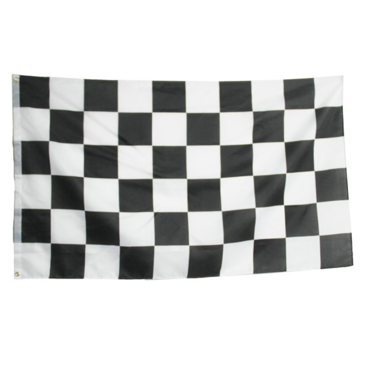 CH26 ธงหมากรุก ขนาด150x90cm ธงสนาม ธงขาวดำ สนามแข่ง แข่งรถ สินค้าขายดี - Chapter_26 - ThaiPick