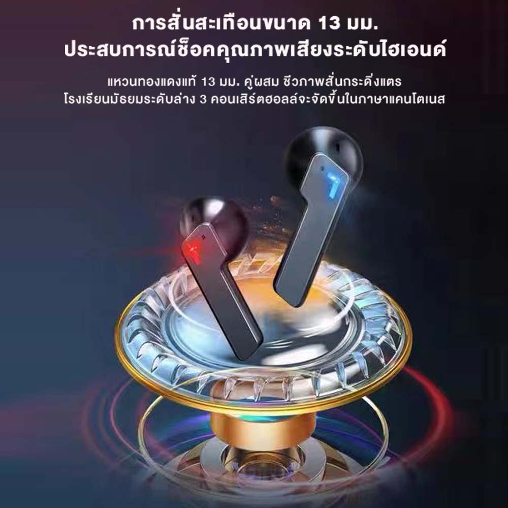 หูฟัง Basspro Max แท้ หูฟังไร้สาย หูฟังบลูทูธกันน้ํา KING GONG เบสหนัก ...