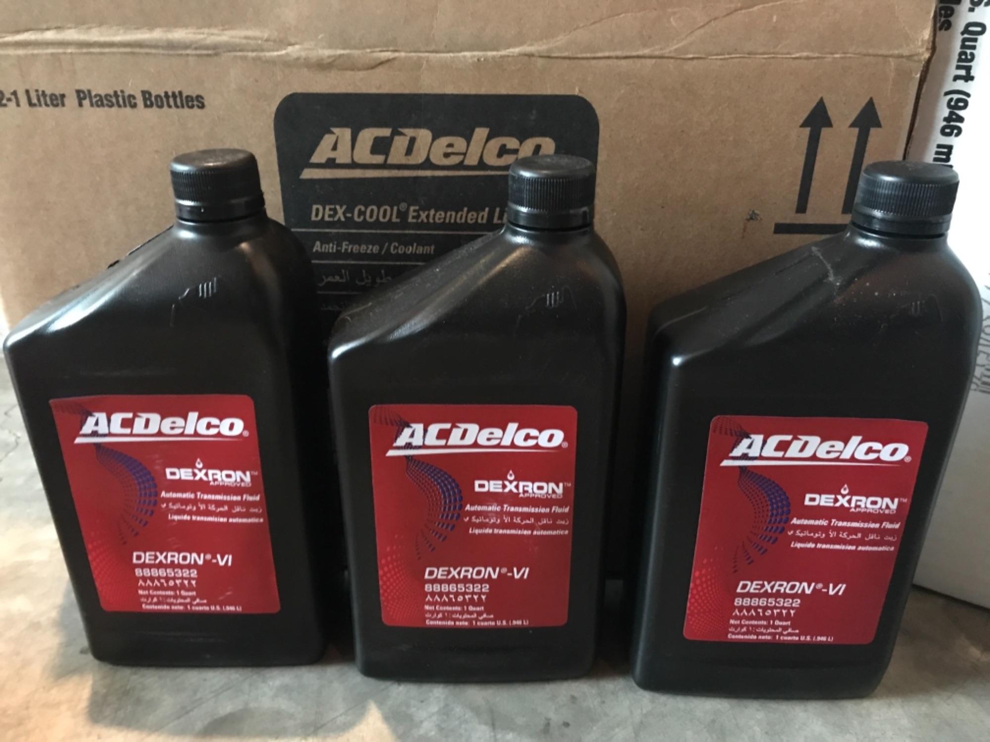 ACDelco น้ำมันเกียร์ธรรมดา Chevrolet Colorado 6MT ขนาด 3 ลิตร [ Dexron ...