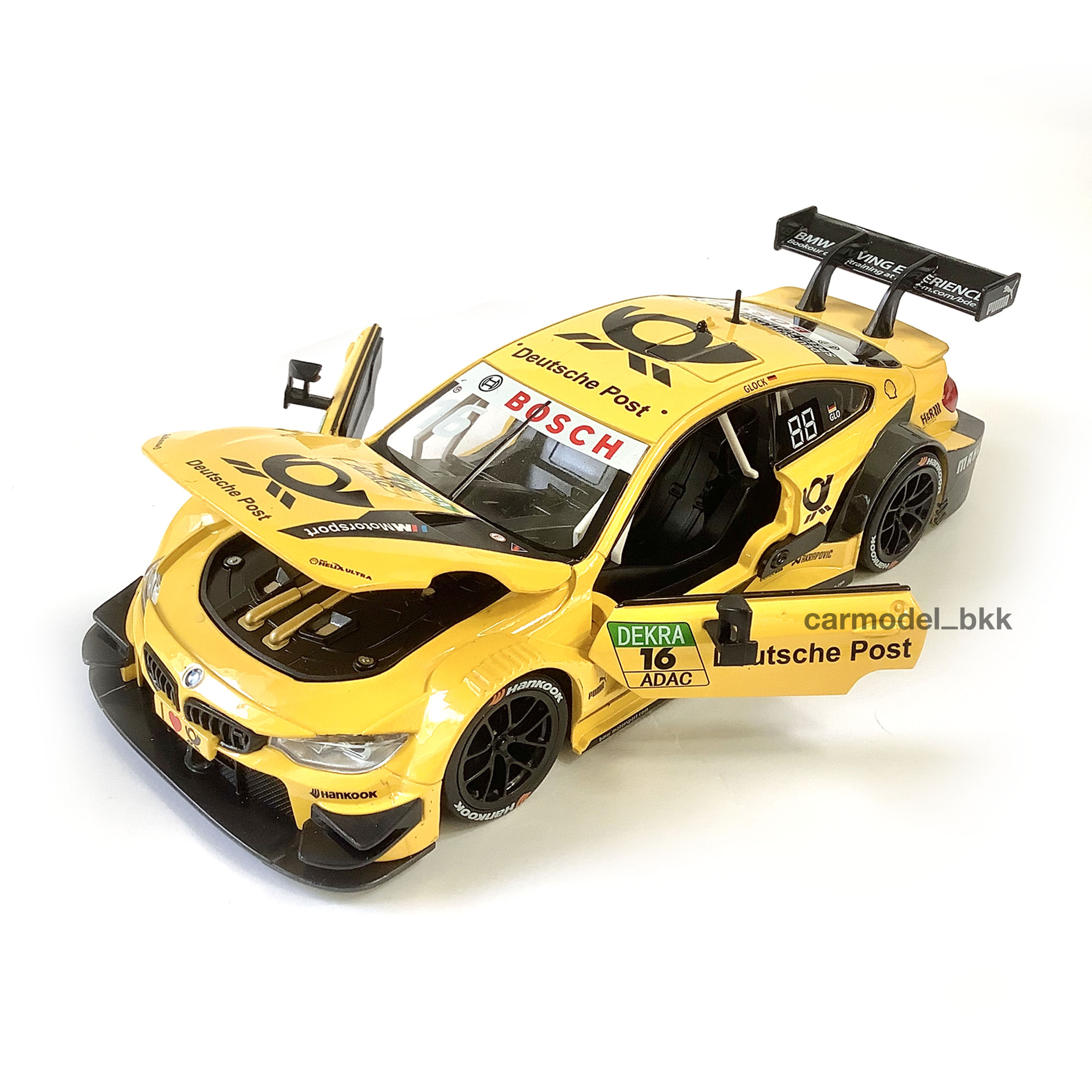 Model Car : โมเดลรถเหล็ก BMW M4 รถแข่งรุ่น DTM 1:24 โมเดลรถคอลเลกชัน ...