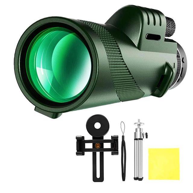 Portable 40x60 Monocular Telescope High Powerful Long Range Zoom ...