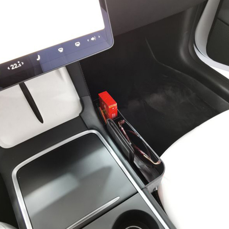 for Tesla Model 3 Y 2021 Car Center Console Side Organizer Seat Space ...