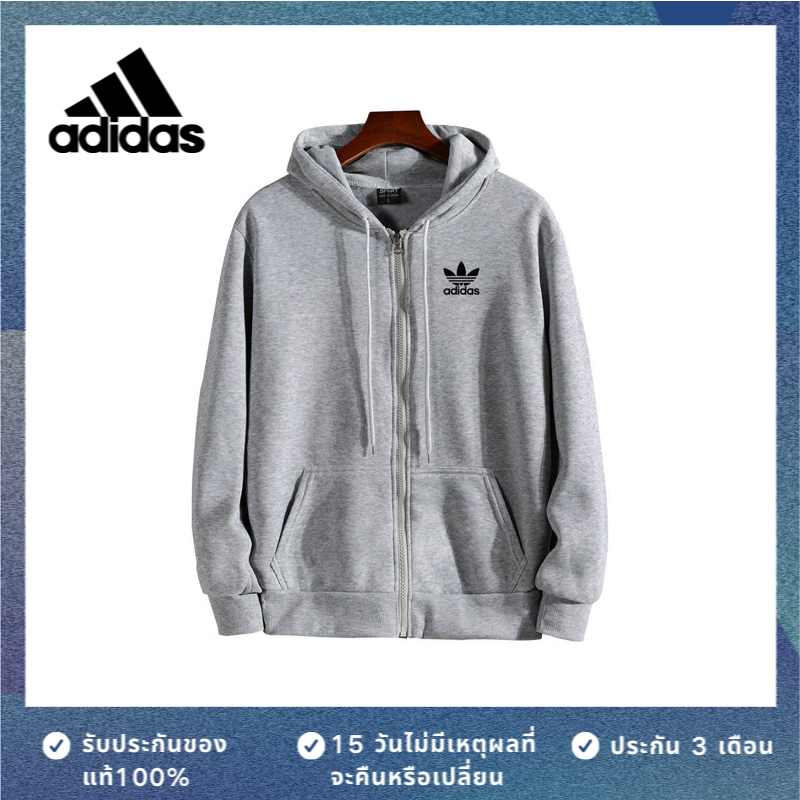 【ของแท้ ใหม่】Adidas Unisex เสื้อกีฬามีฮู้ด Y021-03 - Super Energy ...