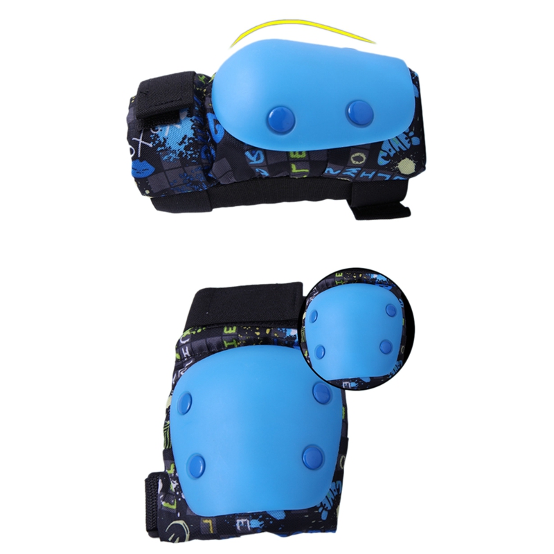 6Pc Rollerblading Skateboarding for Kid Elbow Knee Pads Wrist Guards ...