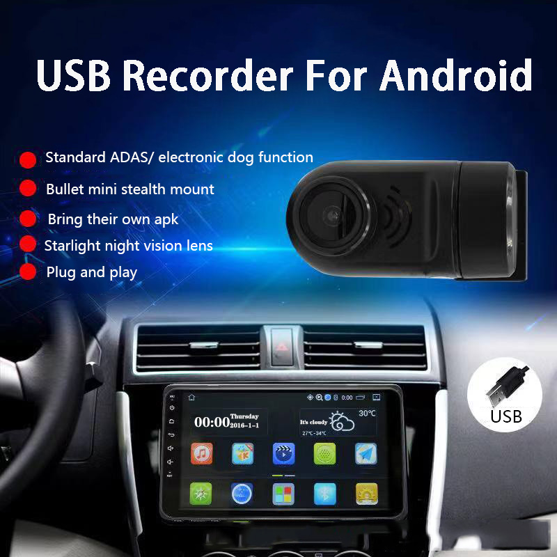 New Dash Cam Full HD 1080P USB Car DVR Dash Cam Camera Video Driving ...