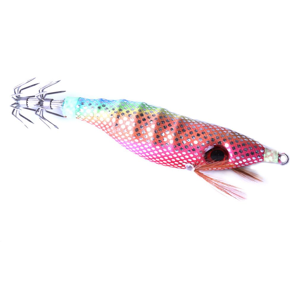 YNDVQO STORE 5 Pcs Color Random Swim Bass Bait Artificial Big Eyes Squid Jigs Glow in the Dark ...