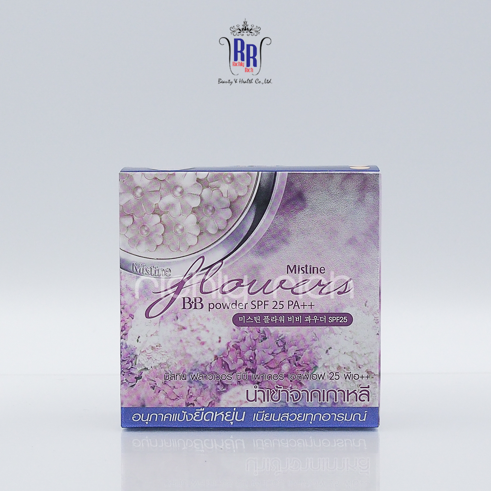 Mistine Flowers BB Powder SPF 25 PA++ / แป้งพัฟ มิสทีน ฟลาวเวอร์ บีบี ...
