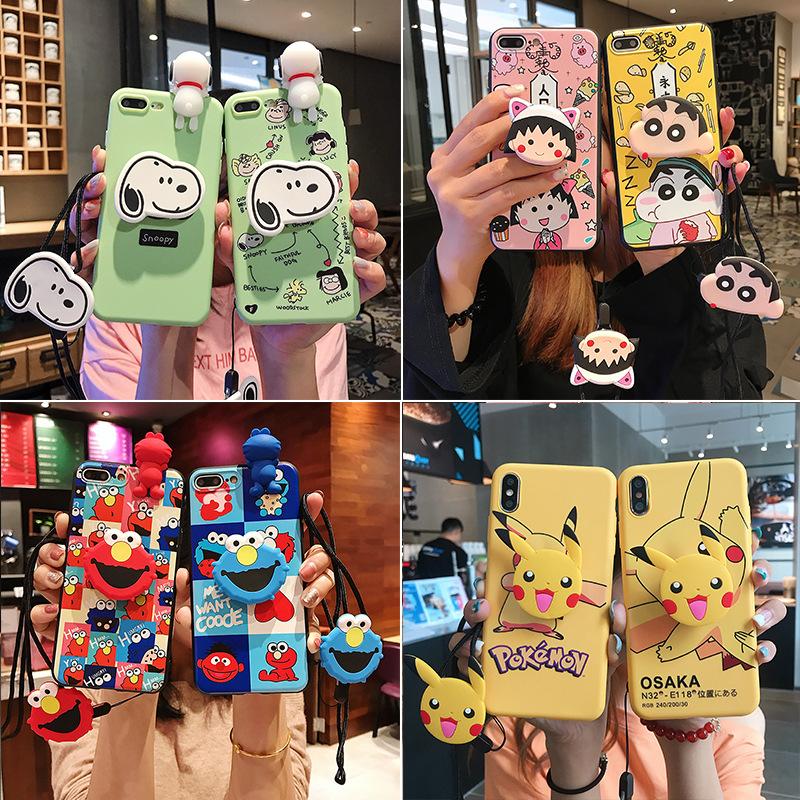 Ins cartoon strobe 8p is suitable for Apple XS mobile phone shell women ...