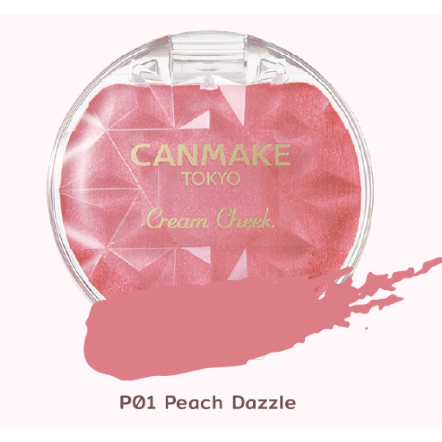 CANMAKE CREAM CHEEK PEARL - MOUSSE - GEL TYPE : แคนเมค ครีม บลัชชออน ...