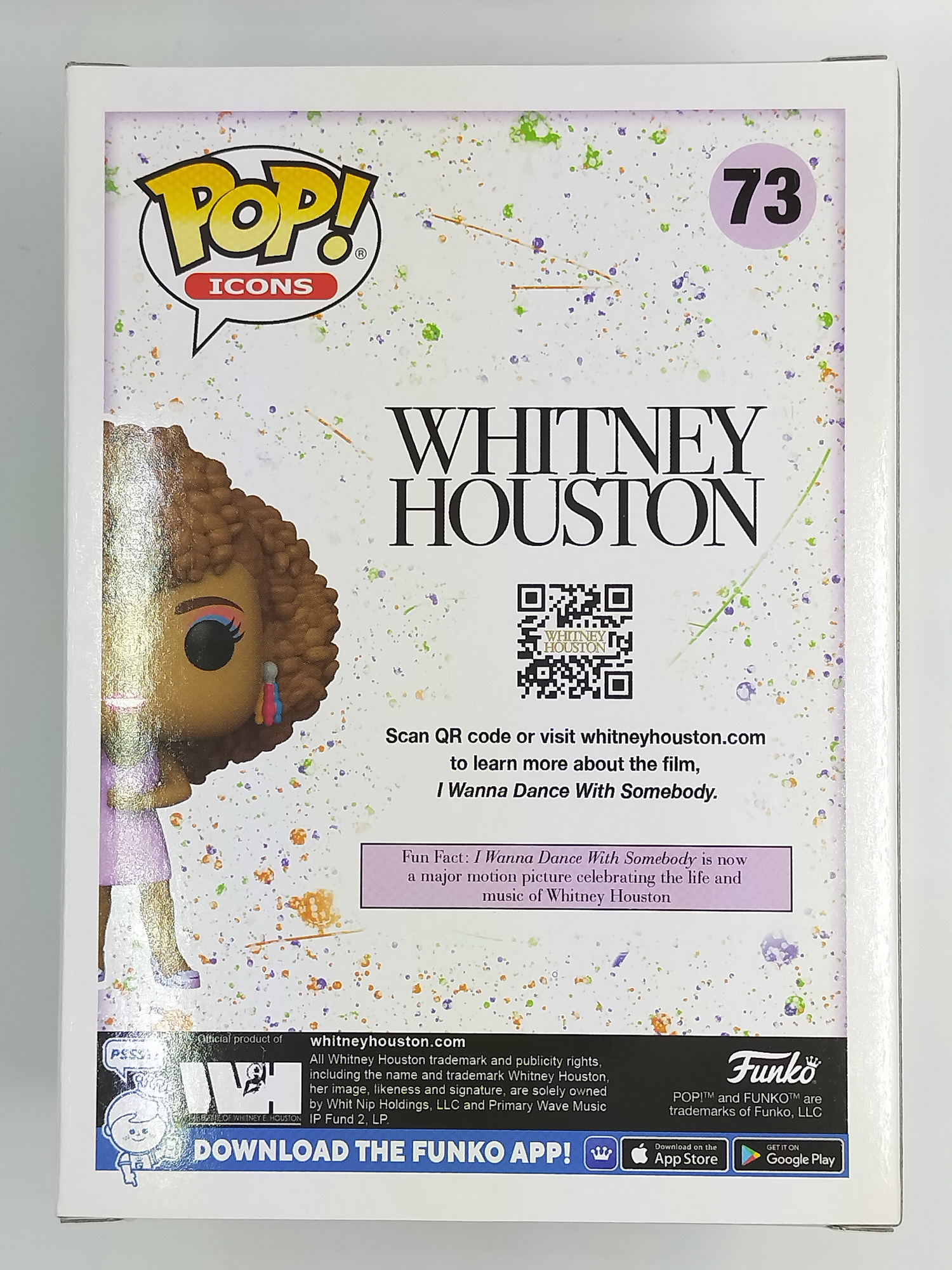 Funko Pop Icons Whitney Houston - Whitney Houston (Dance With Somebody ...