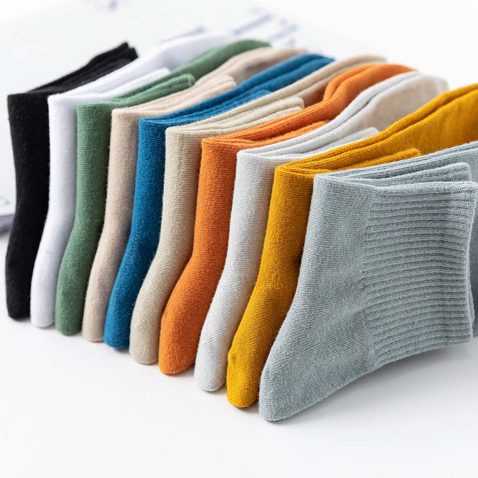 Men's Spring Cotton Ankle Socks Breathable Short Socks Casual Socks ...