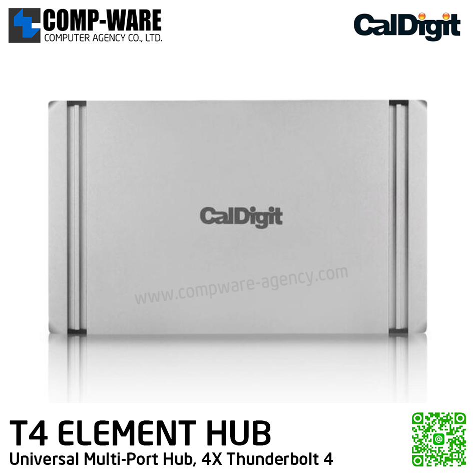 CalDigit Thunderbolt 4 Element Hub - Universal Multi-Port Hub ...