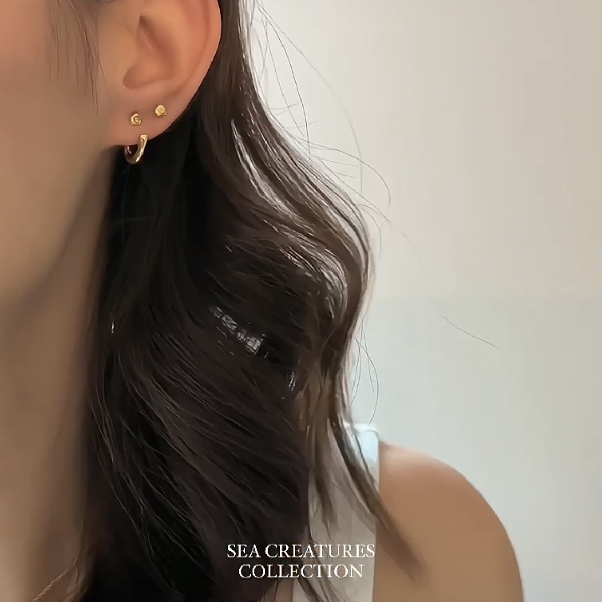 grumpy seahorse earrings (ราคาต่อคู่cost per pairs) - Grumpy - ThaiPick