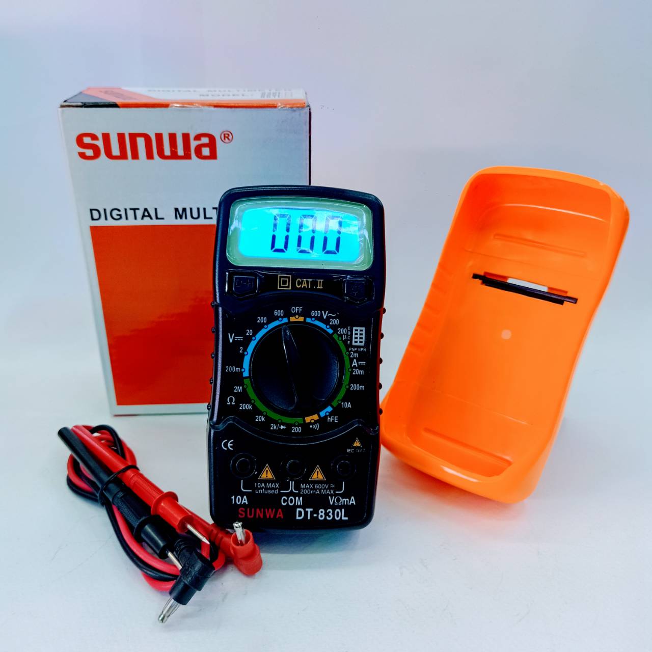 Sunwa DT-830L จอ LED Digital Multimeter มัลติมิเตอร์ดิจิตอล มิเตอร์วัด ...