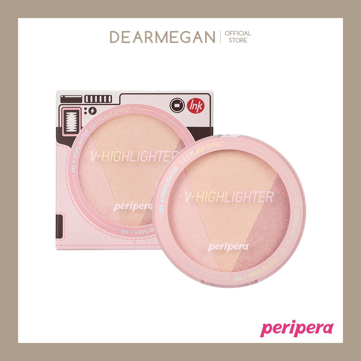 PERIPERA Ink V Highlighter ไฮไลท์ | Lazada.co.th