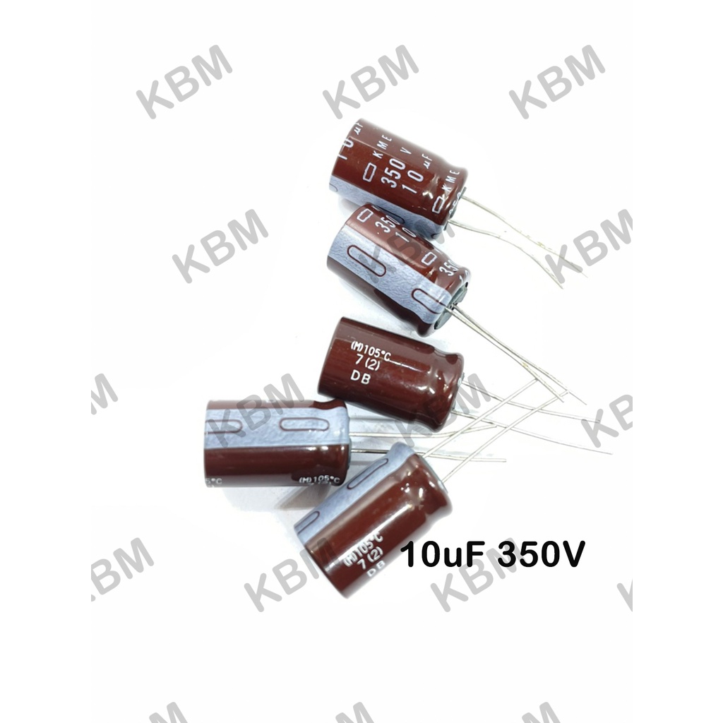 Capacitor (คาปาซิเตอร์) 10uF 100V 10uF 160V 10uF 250V 10uF 350V 10uF ...