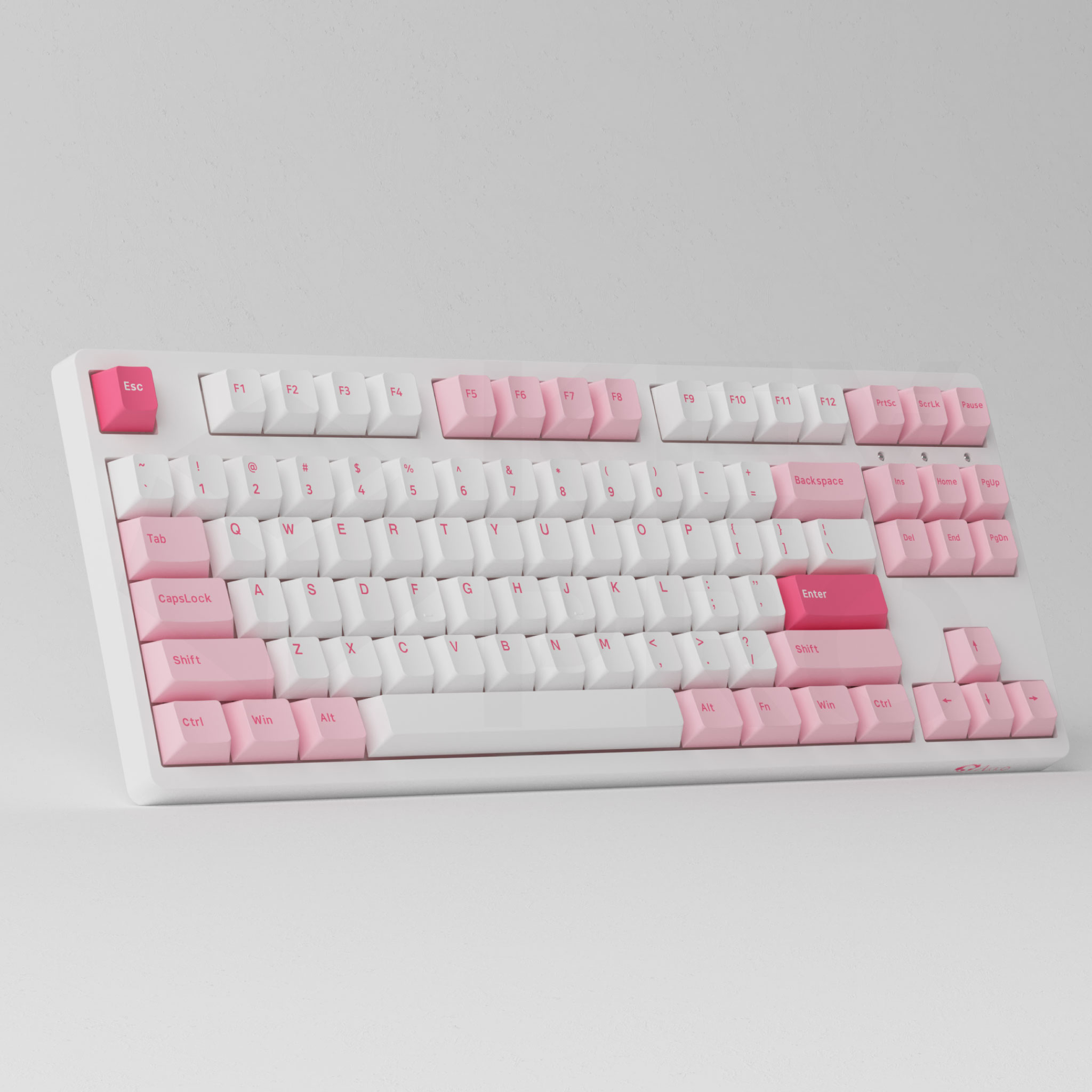 คีย์บอร์ด Akko 3087DS Prunus Lannesiana TKL 87 ปุ่ม Mechanical Keyboard ...