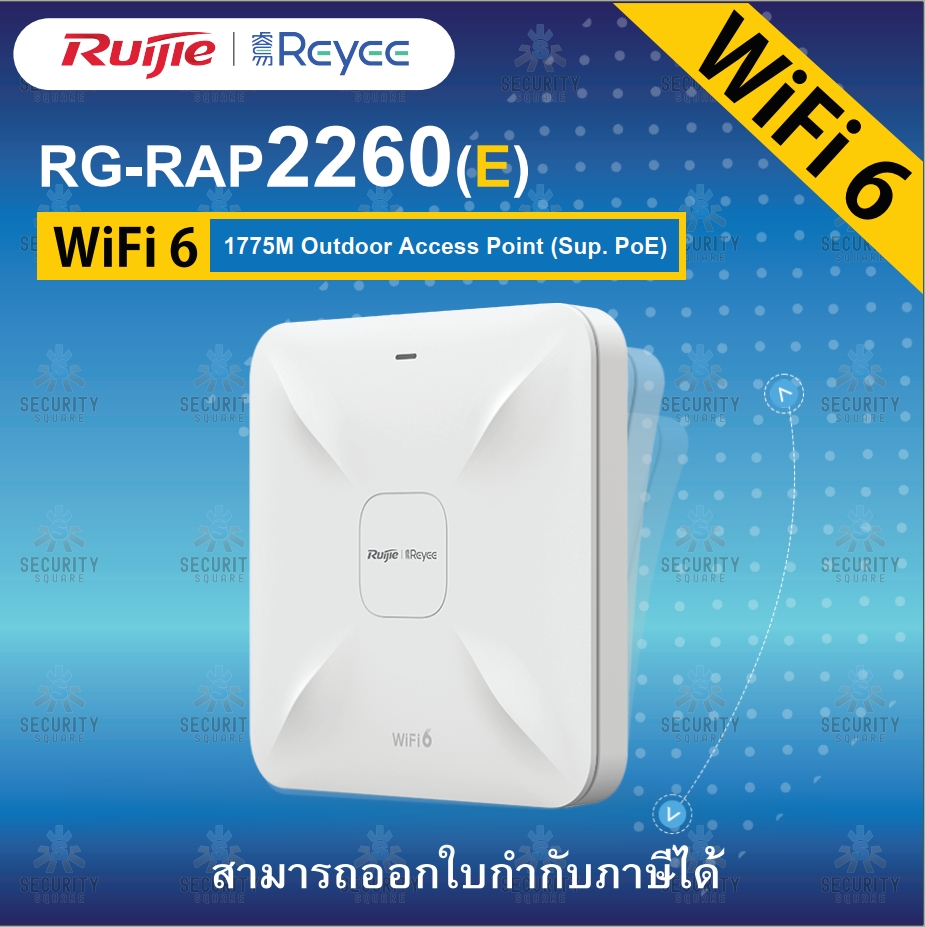 Ruijie RG-RAP2260(E) Wireless Access Point WIFI6 (ax), Port Gigabit ...